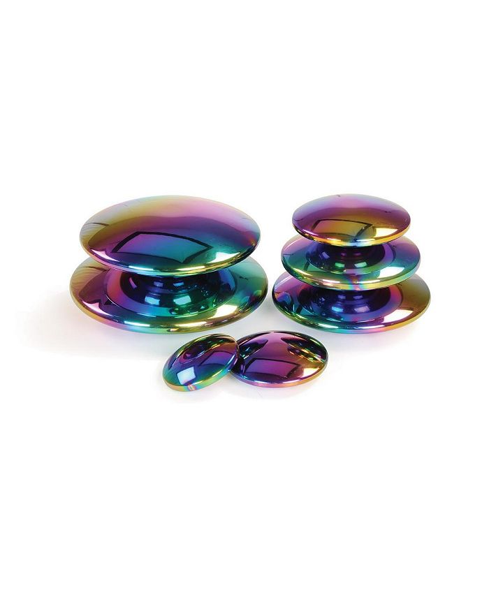 Learning Advantage TickiT Color Burst Reflective Sensory Discs - Set of ...