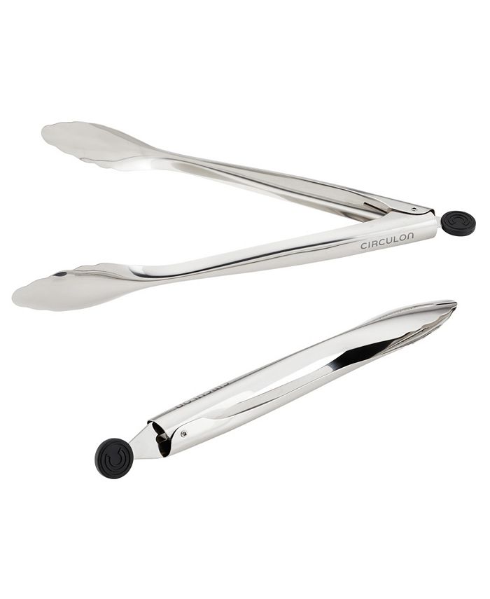 Circulon Tools Stainless Steel Kitchen Tongs, Set of 2 - Macy's