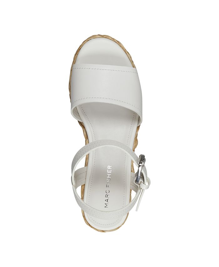 Marc Fisher Women's Burian Espadrille Wedge Dress Sandals - Macy's