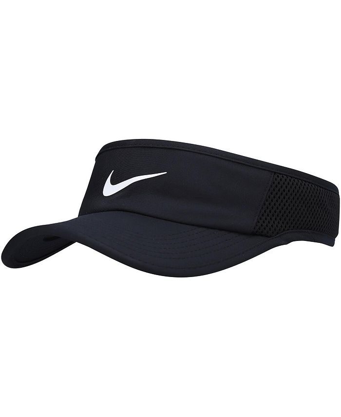 Nike Men's Black Featherlight Performance Visor - Macy's