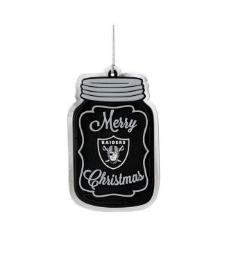 FOCO Las Vegas Raiders Flat Mason Jar Ornament - Macy's