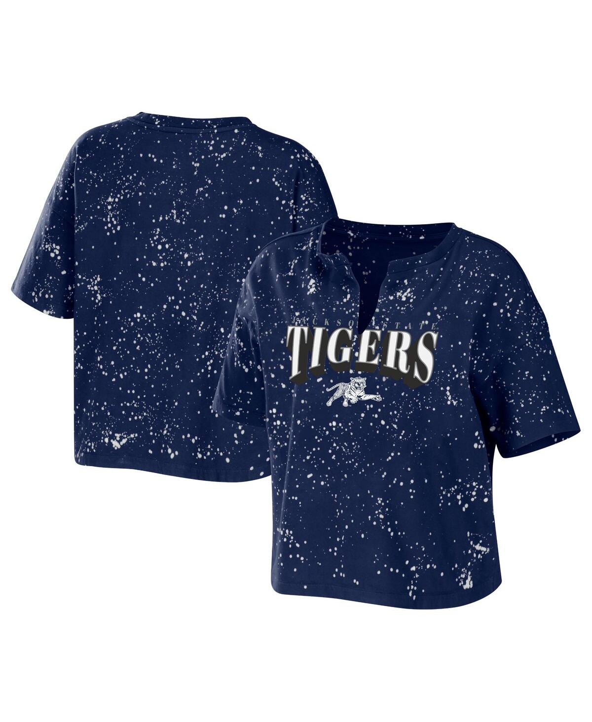 Click here for Womens Wear By Erin Andrews Navy Jackson State Tig... prices