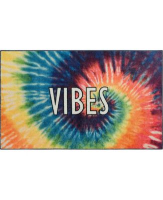 Mohawk Prismatic Tie Dye Vibes Area Rug - Macy's