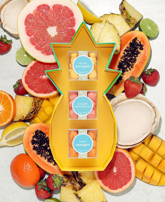 Sugarfina Tropical - 3 Piece Candy Bento Box - Macy's