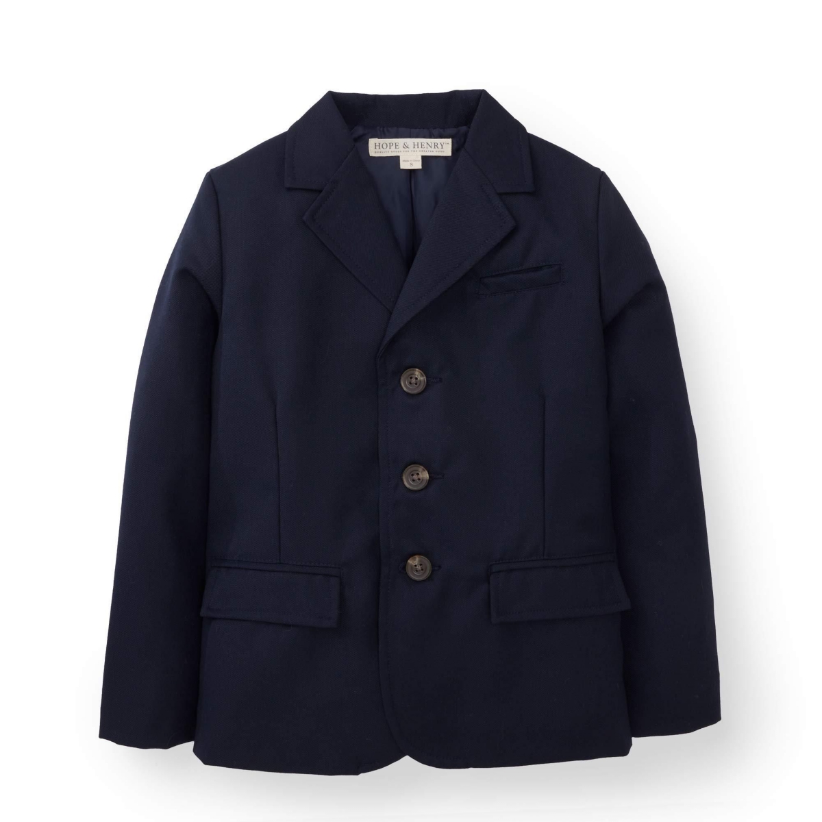 Click here for Hope & Henry Baby Boys Classic Suit Jacket - Navy... prices