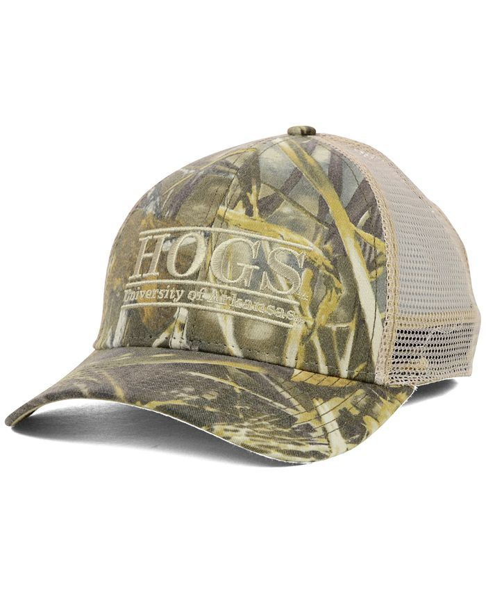Game Arkansas Razorbacks Camo Mesh Bar Cap - Macy's