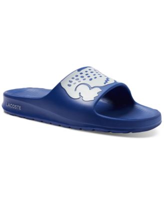 Lacoste Men s Croco 2.0 Synthetic Logo Strap Slides Macy s