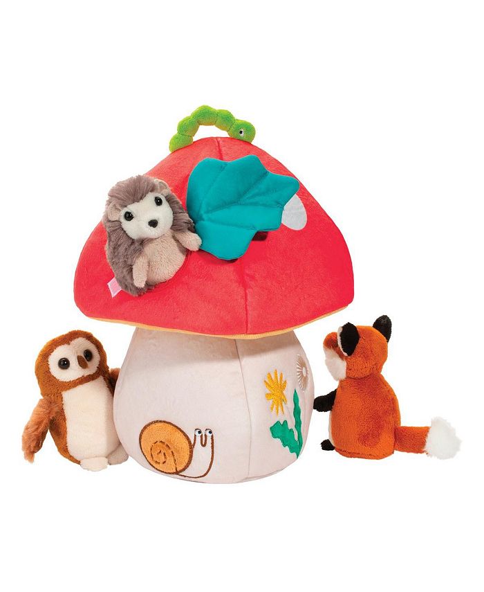 Douglas Woodland Mushroom Finger Puppet Play Set - Macy's