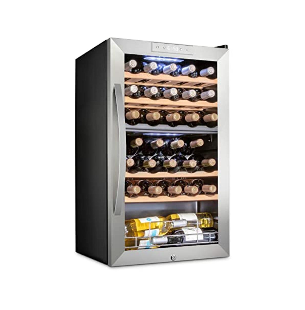 Click here for Schmecke Freestanding Wine Refrigerator  33 Bottle... prices