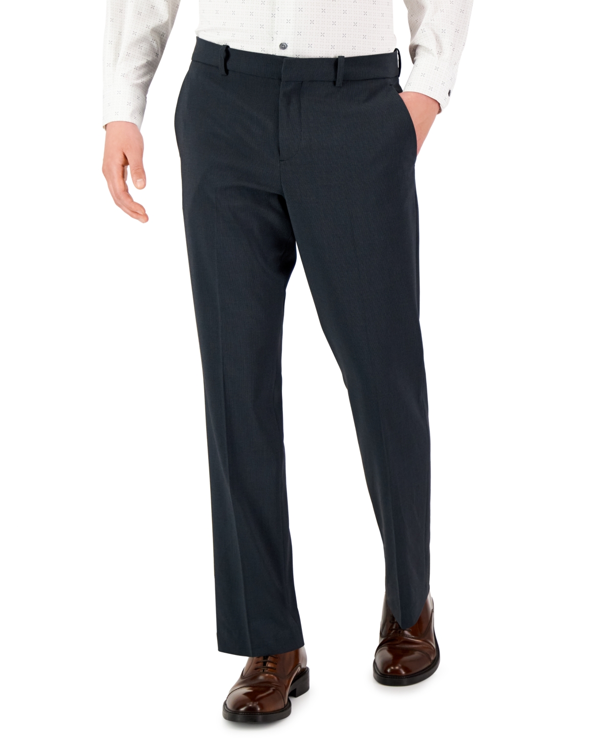 Click here for Perry Ellis Portfolio Mens Modern-Fit Stretch Soli... prices
