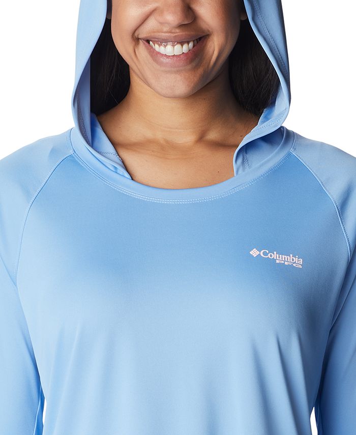Columbia Women's PFG Hoodie Tidal Tee™ Active Top - Macy's