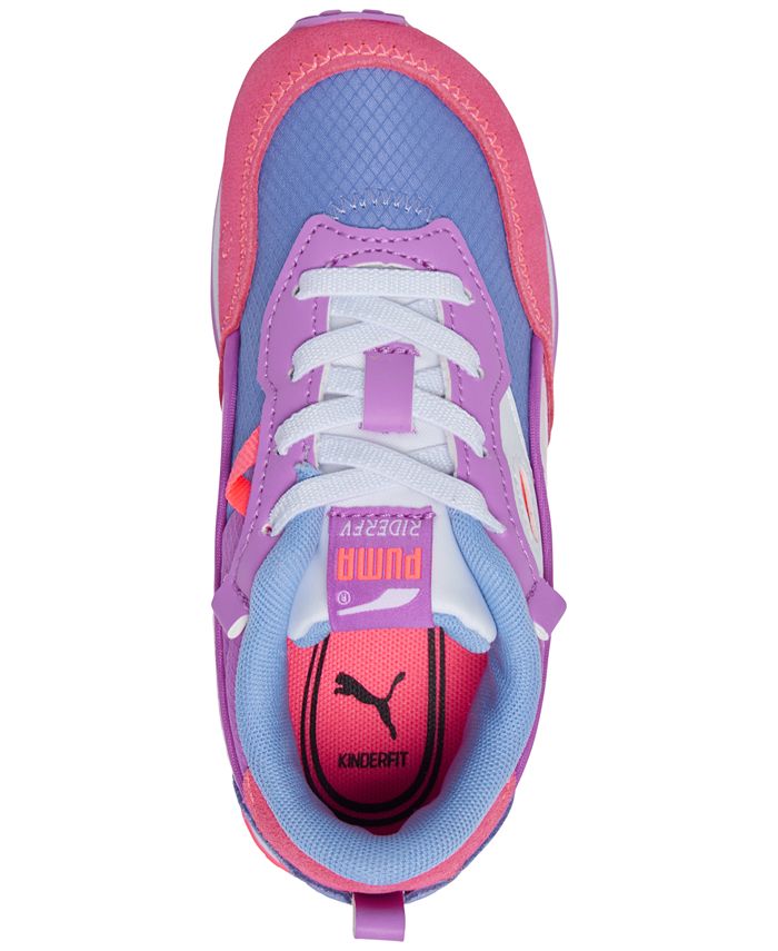 Puma Toddler Girls Rider FV Glitz Casual Sneakers from Finish Line - Macy's