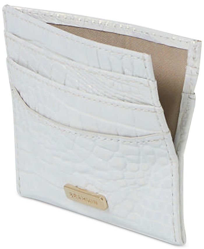 Brahmin Cheryl Melbourne Embossed Leather Card Case & Reviews ...