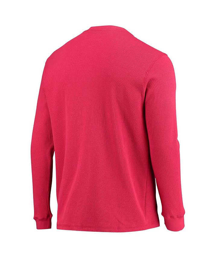 Dunbrooke Men's Red Buffalo Bills Logo Maverick Thermal Henley Long ...