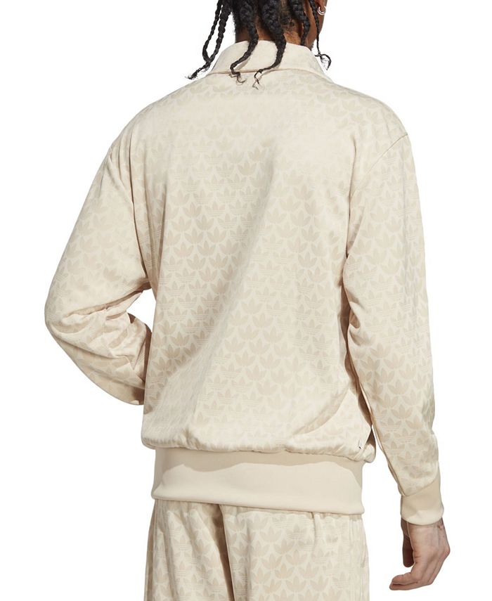 adidas Men's Graphics Allover Monogram Print Track Jacket - Macy's