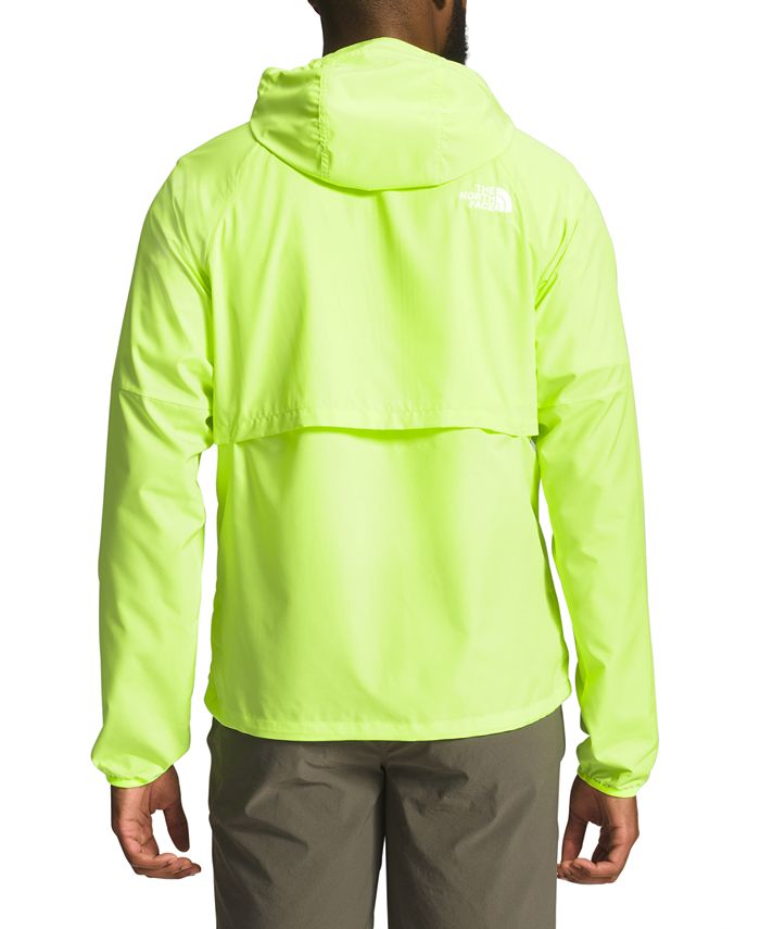 The North Face Men's Flyweight Packable Hooded Windbreaker - Macy's