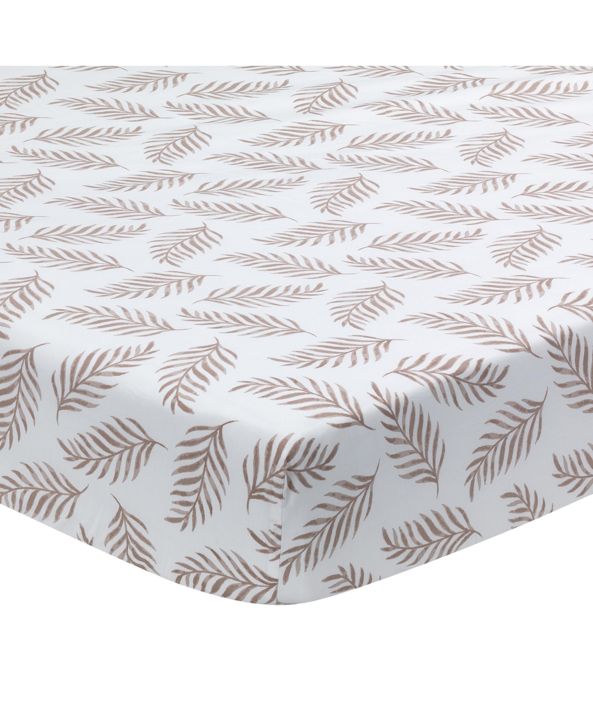 Click here for Lambs & Ivy Signature Taupe Leaves Print Organic C... prices