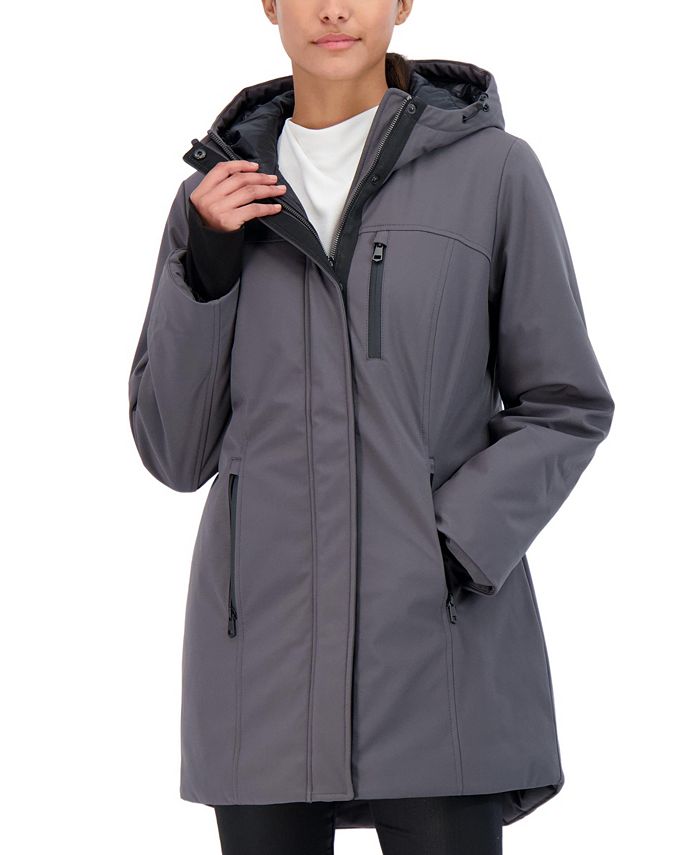 Sebby Collection Women's Heavyweight Softshell Coat - Macy's