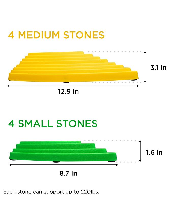 Sunny & Fun 8 Piece Set, Premium Balance Stepping Stones for Kids - Macy's