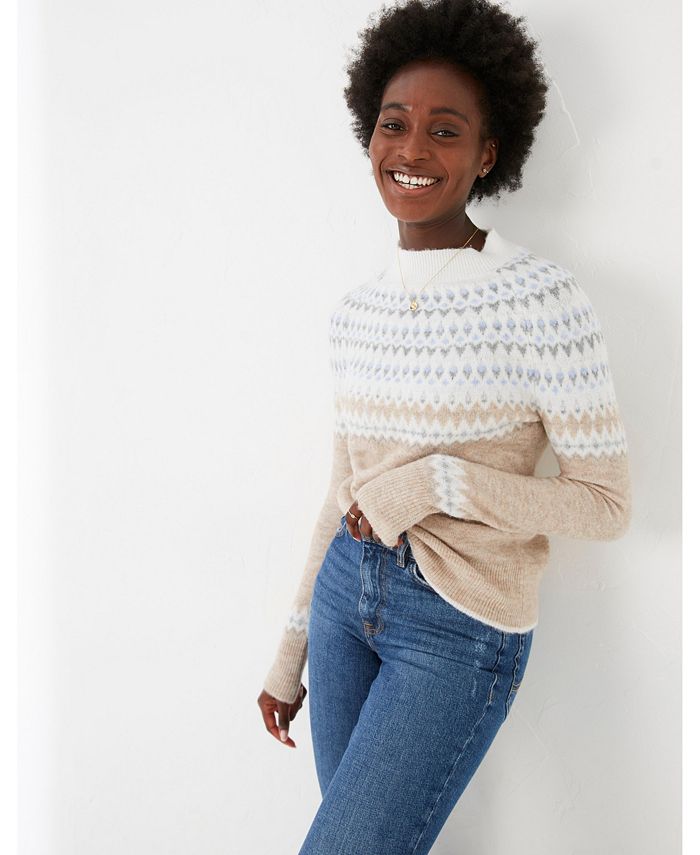 FatFace Olivia Fairisle Jumper - Women's - Macy's