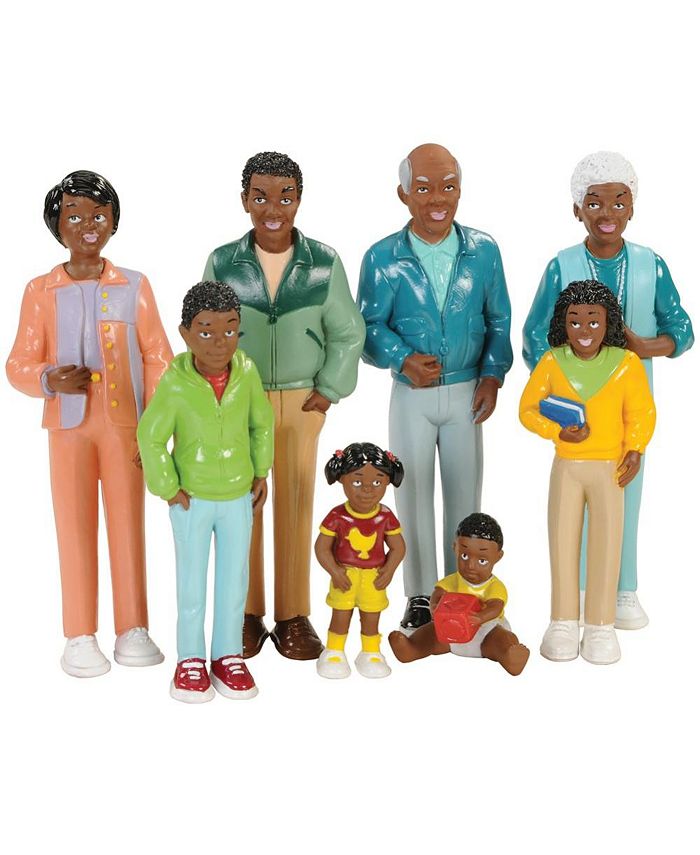 Creative Minds Block Family Play Set - Set of 8 - Macy's