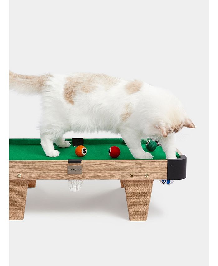 VETRESKA Small Cat Tree Cat Tower - 3 in 1 Cat Toys with Scratching ...