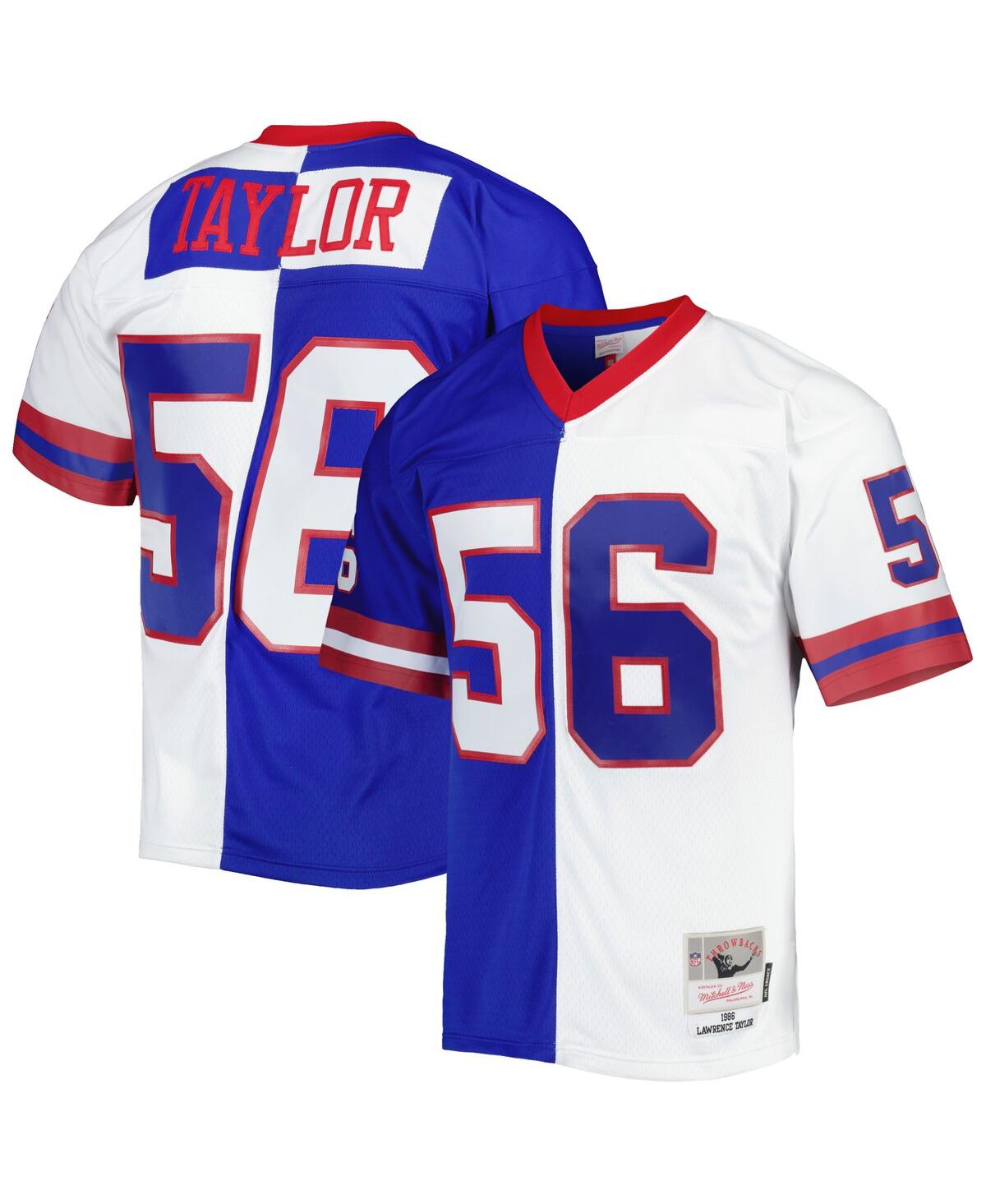 Click here for Mens Mitchell & Ness Lawrence Taylor Royal and Whi... prices