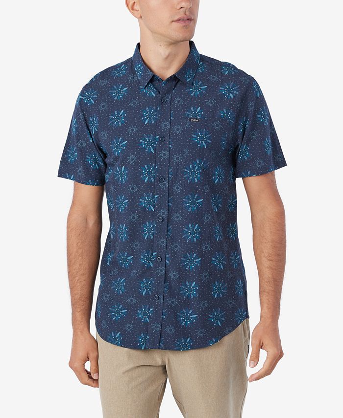 O'Neill Men's Oasis Short Sleeve Modern Woven Shirt - Macy's