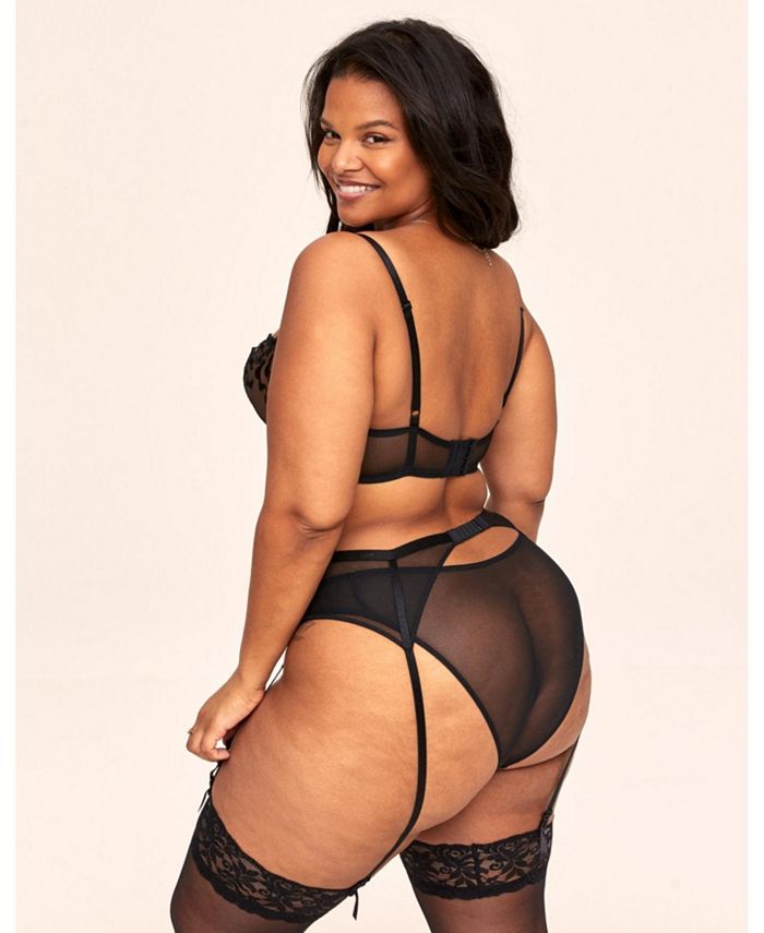 Adore Me Plus Size Tiana Garter Garter Belt Lingerie Macys