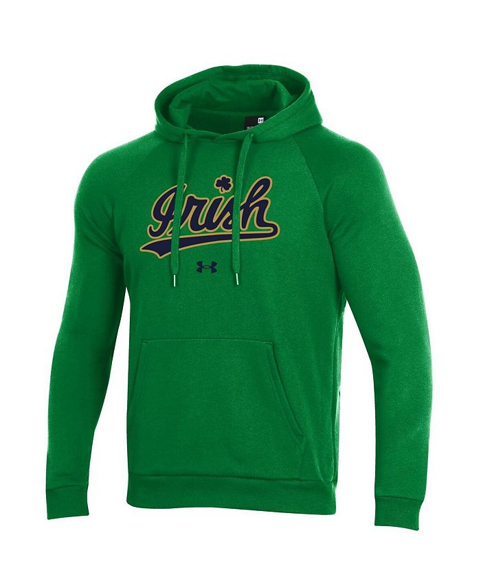 Under Armour Men's Green Notre Dame Fighting Irish Script School Logo ...