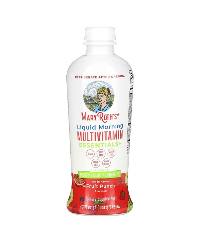MaryRuth Organics MaryRuth's Liquid Morning Multivitamin Essentials+ ...