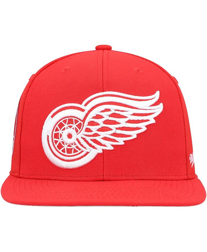Mitchell & Ness Men's Red Detroit Red Wings 50th Anniversary Vintage ...
