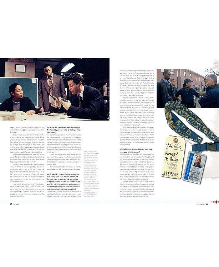 Barnes & Noble The Wire- The Complete Visual History- The Wire Book ...