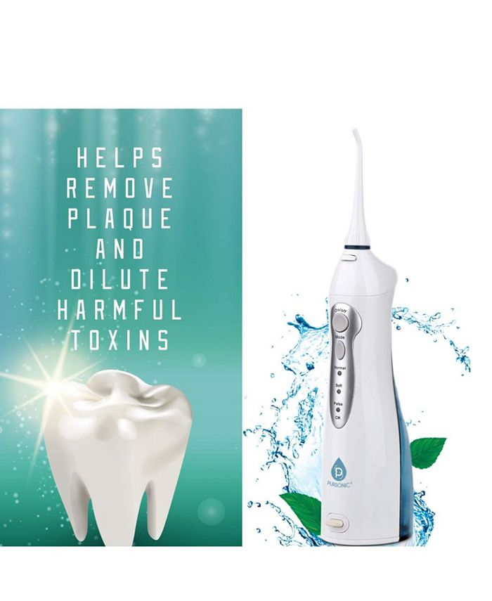 PURSONIC USB Rechargeable Oral Irrigator - Macy's