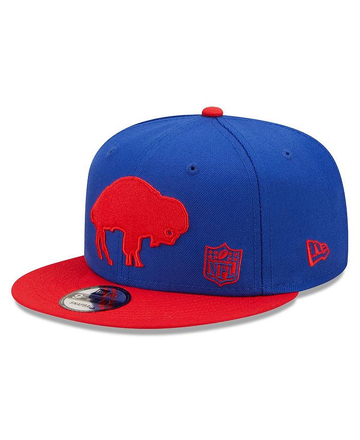 New Era Men's Royal, Red Buffalo Bills Flawless 9Fifty Snapback Hat ...