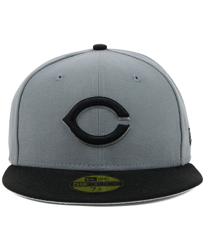 New Era Cincinnati Reds FC Gray Black 59FIFTY Cap - Macy's