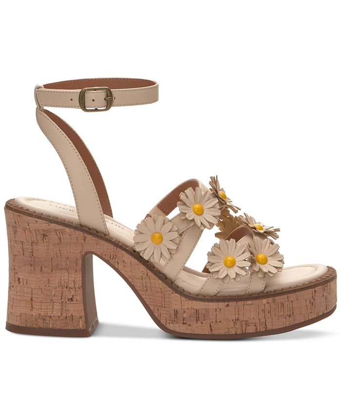 Lucky Brand Women's Taiza Strappy Platform Sandals - Macy's