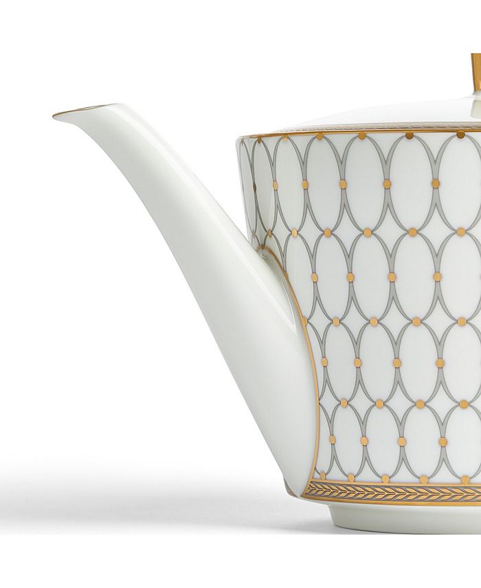 Wedgwood Renaissance Grey Teapot 1 L - Macy's