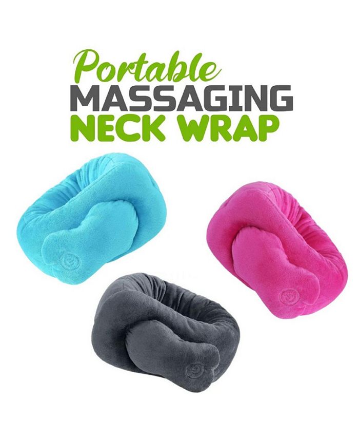 PURSONIC Portable Neck & Shoulder Adjustable Massaging Wrap - Macy's