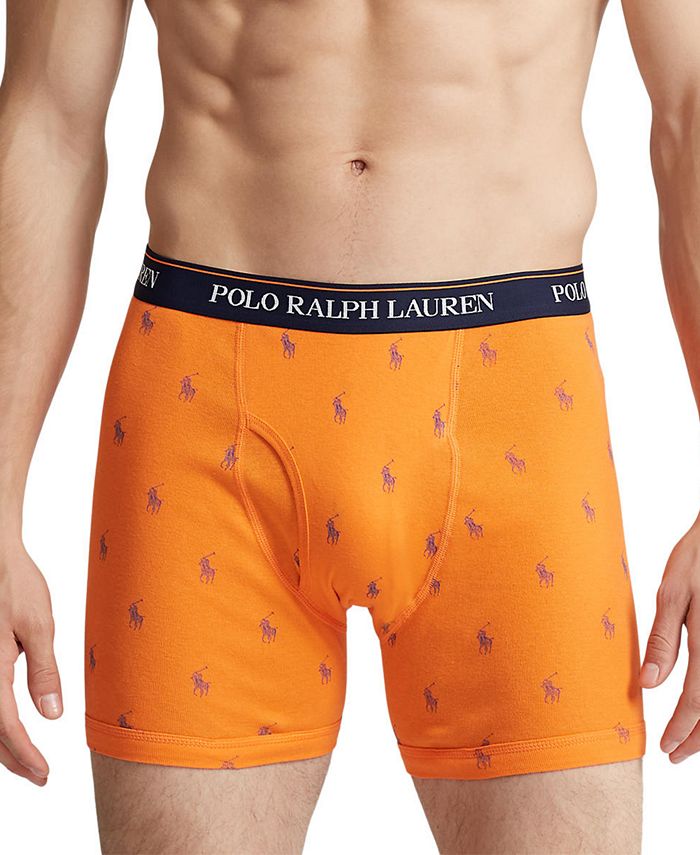 Polo Ralph Lauren Men's 3-Pack Classic-Fit Boxer Briefs - Macy's