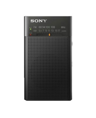 Sony Icfp27 Portable Am/fm Radio With Speaker (Black) - Macy's