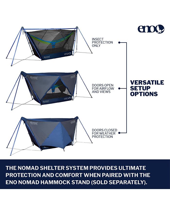 ENO Nomad Shelter System - Hammock Camping Base Camp - Tent for Hammock ...