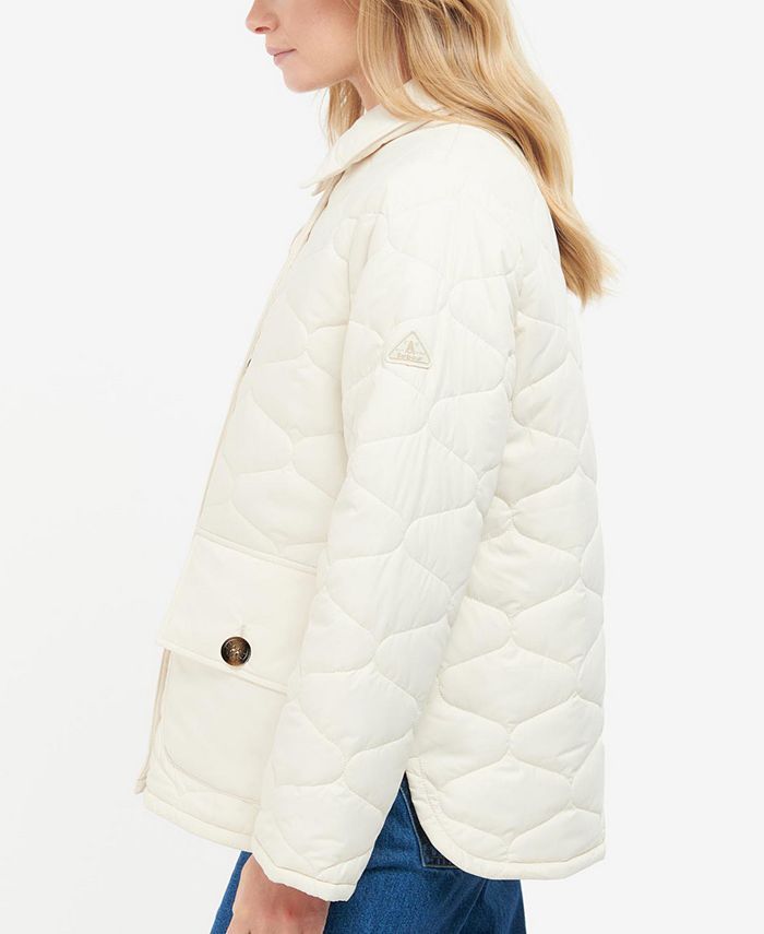 Barbour Women's Leilani Quilted Patch-Pocket Jacket - Macy's