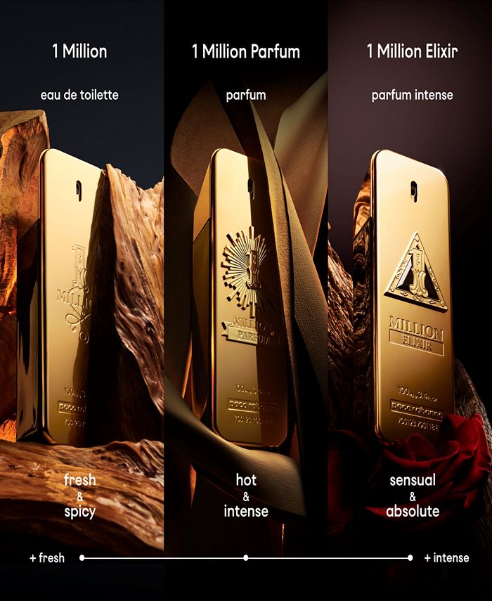 Rabanne Men's 3-Pc. 1 Million Travel Spray Gift Set - Macy's