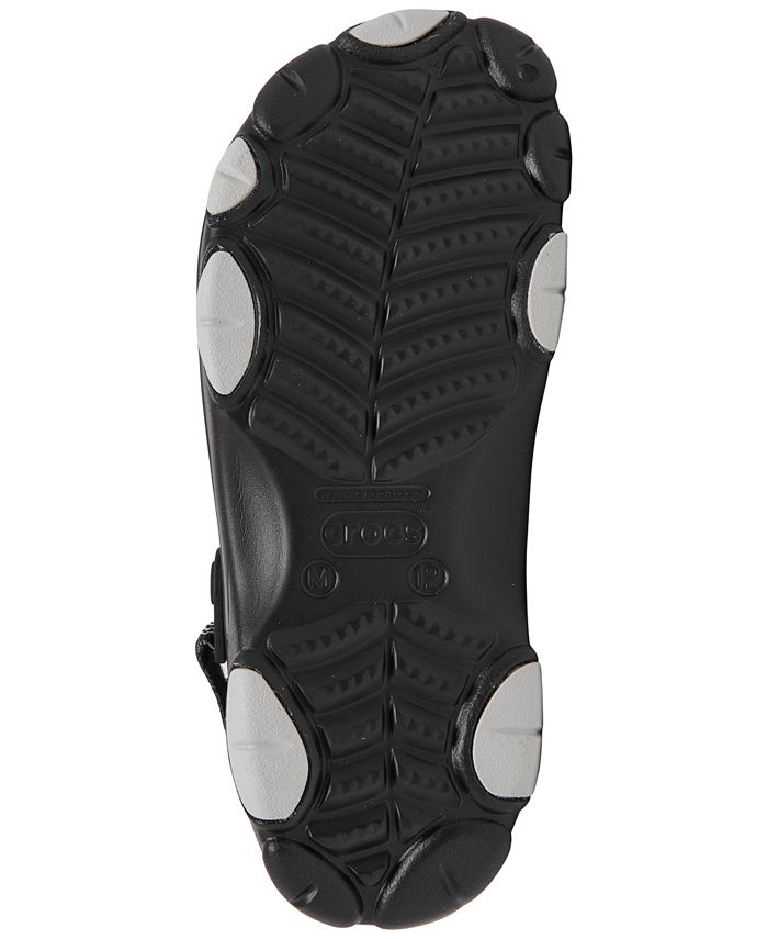 Crocs Men's Black Panther Classic Clogs from Finish Line - Macy's