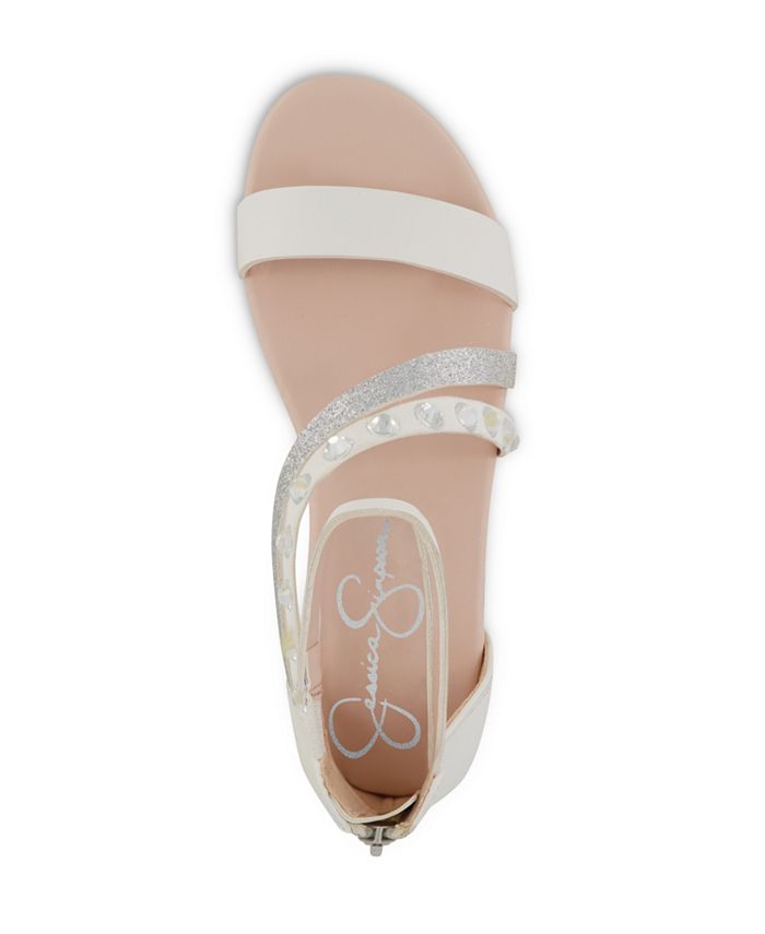 Jessica Simpson Little Girls Open Toe Gladiator Sandals - Macy's
