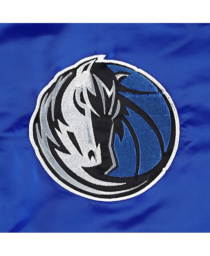 Starter Men's Blue Dallas Mavericks Pick and Roll Satin Full-Snap ...