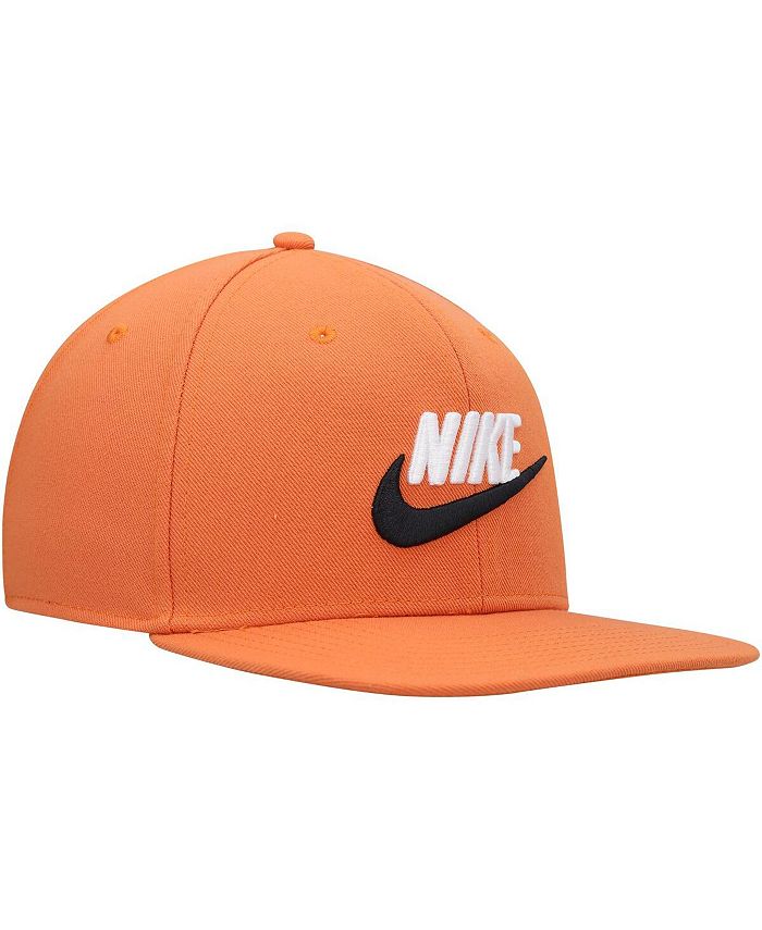 Nike Men's Orange Pro Futura Performance Snapback Hat - Macy's