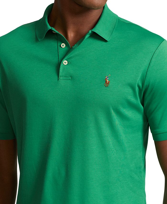 Polo Ralph Lauren Men's Classic-Fit Soft Cotton Polo Shirt - Macy's