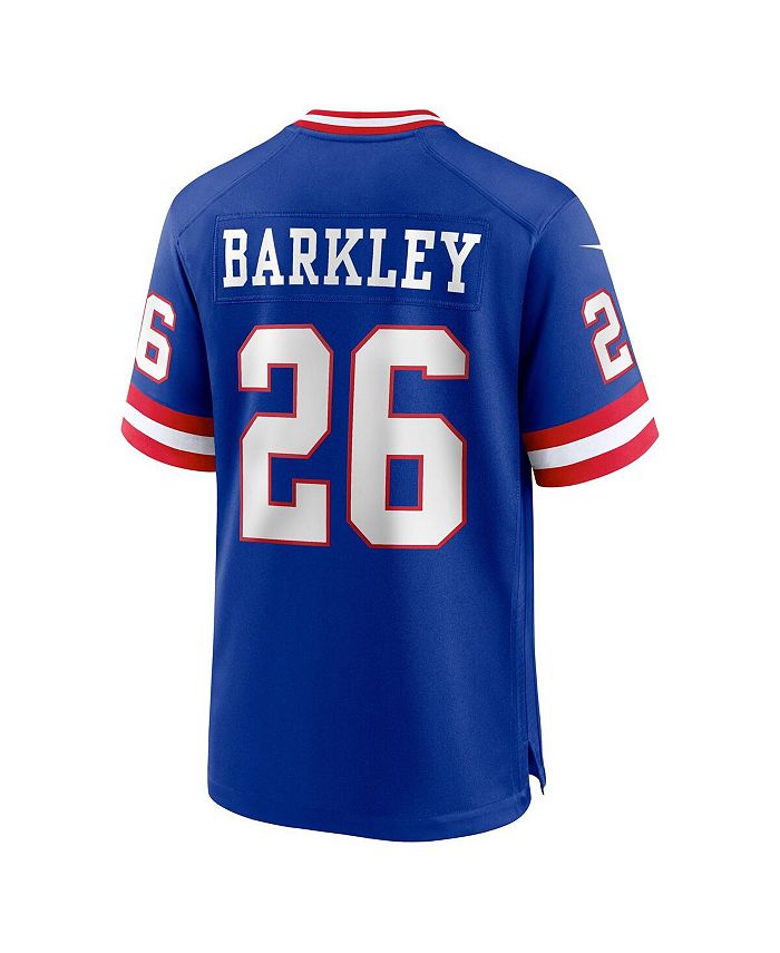 Nike Men's Saquon Barkley Royal New York Giants Classic Player Game ...